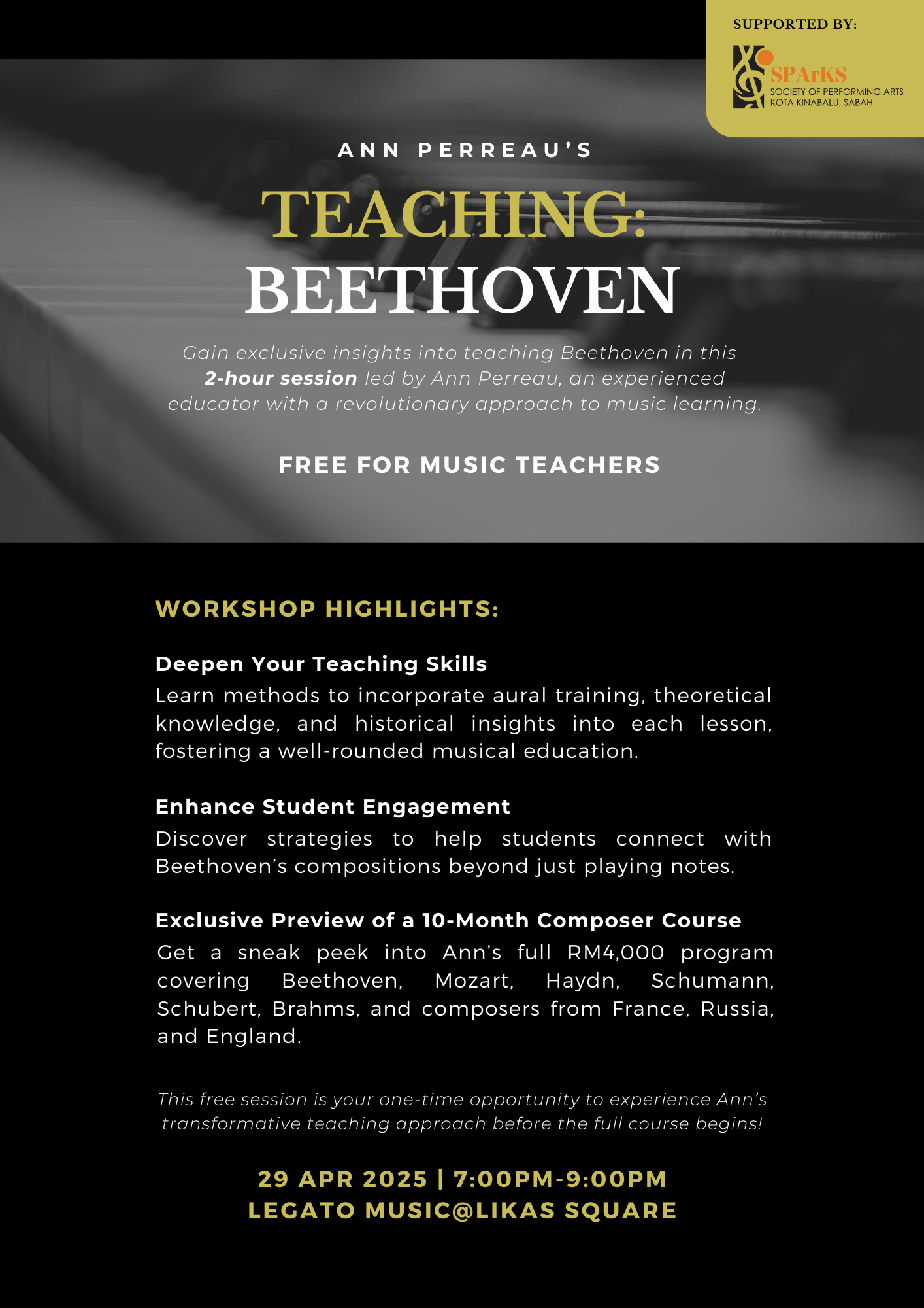 Teaching Beethoven By Ann Perreau | Legato Music | Creative Education ...